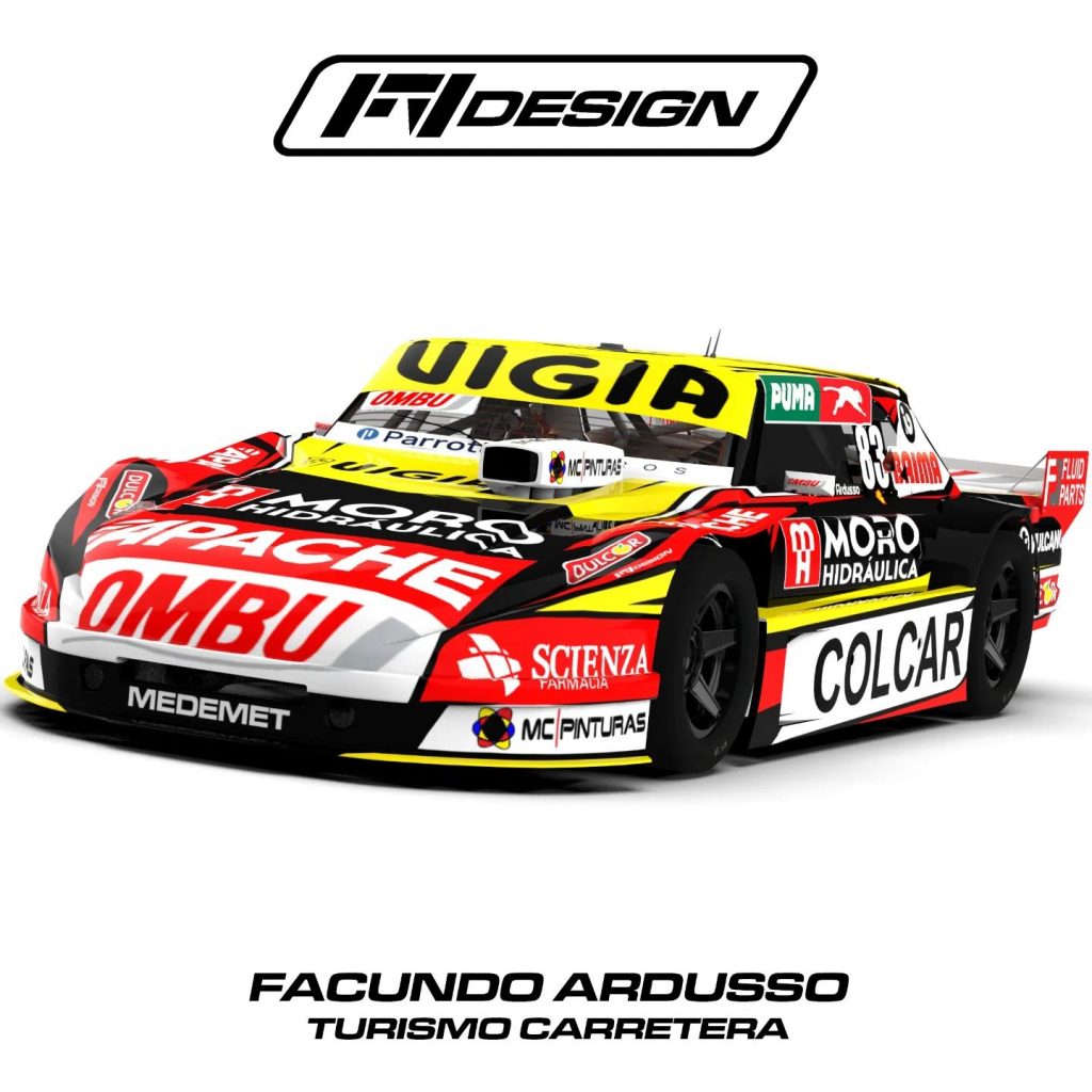 Facundo Ardusso presentó el auto que usará a partir de la próxima fecha ...