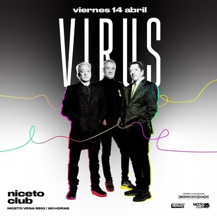 Un viaje hacia la nostalgia de nuestra música: Virus vuelve a tocar ...