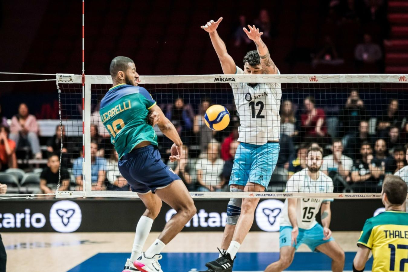 Vóley: Argentina perdió el clásico sudamericano ante Brasil – Pirámide ...