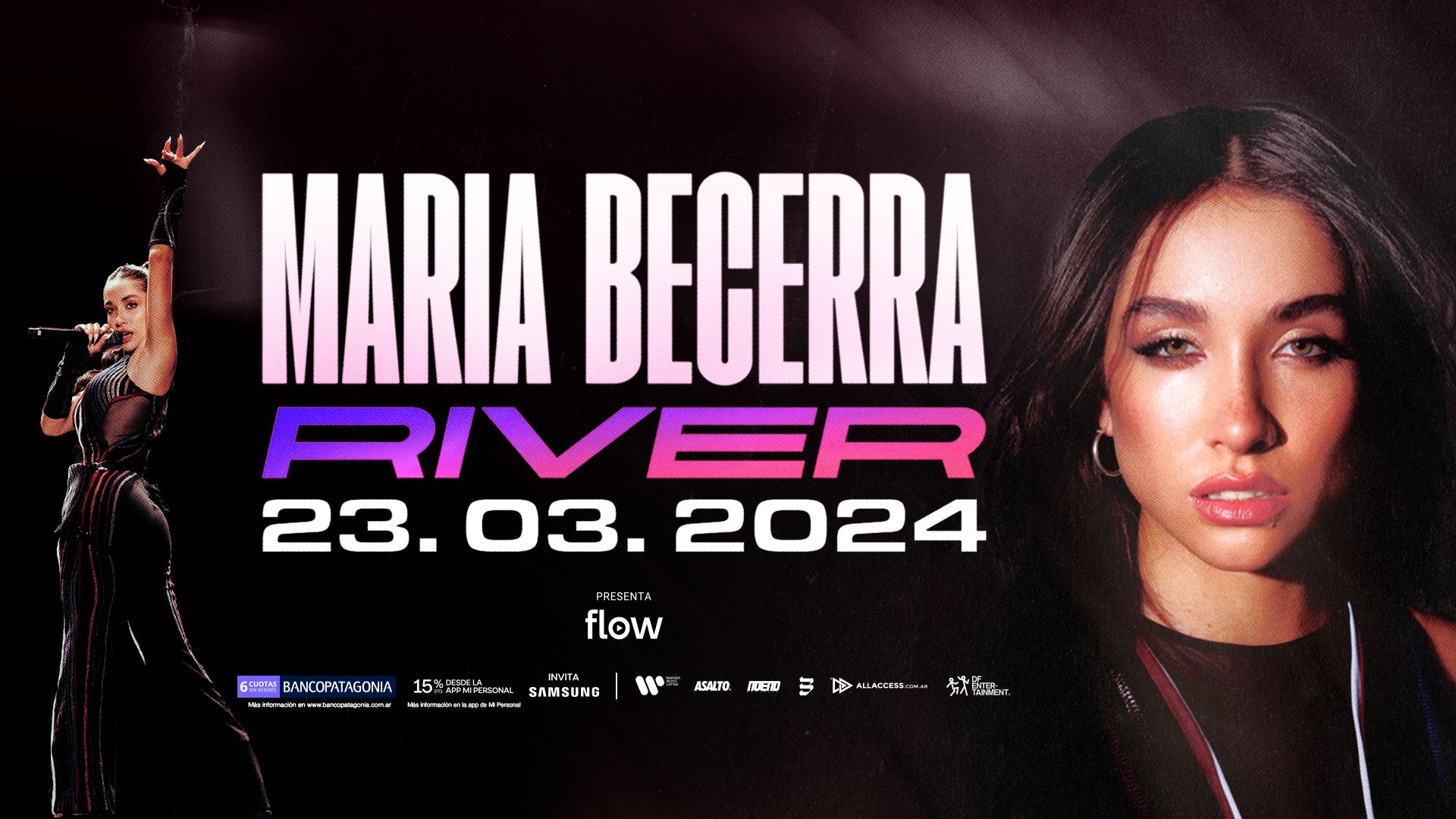 María Becerra será la primera artista argentina en realizar un show en ...