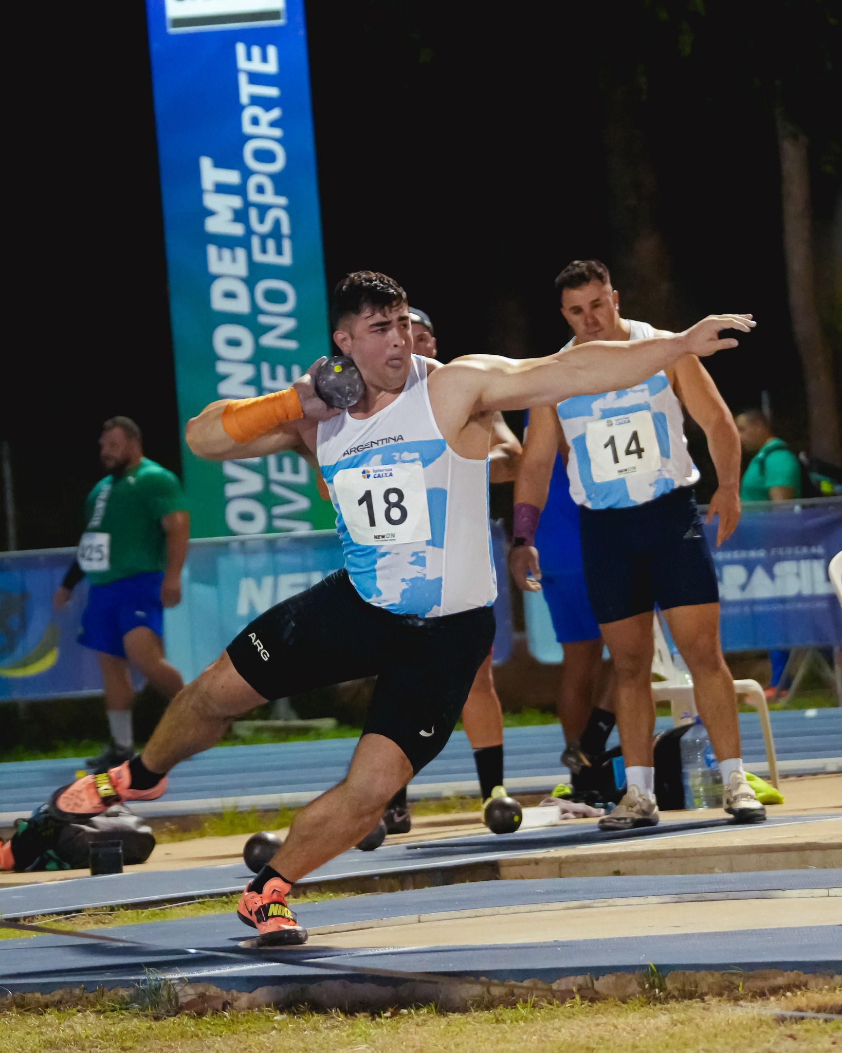 El entrerriano Sasia, cuarto en lanzamiento de bala en el Iberoamericano – Pirámide Invertida