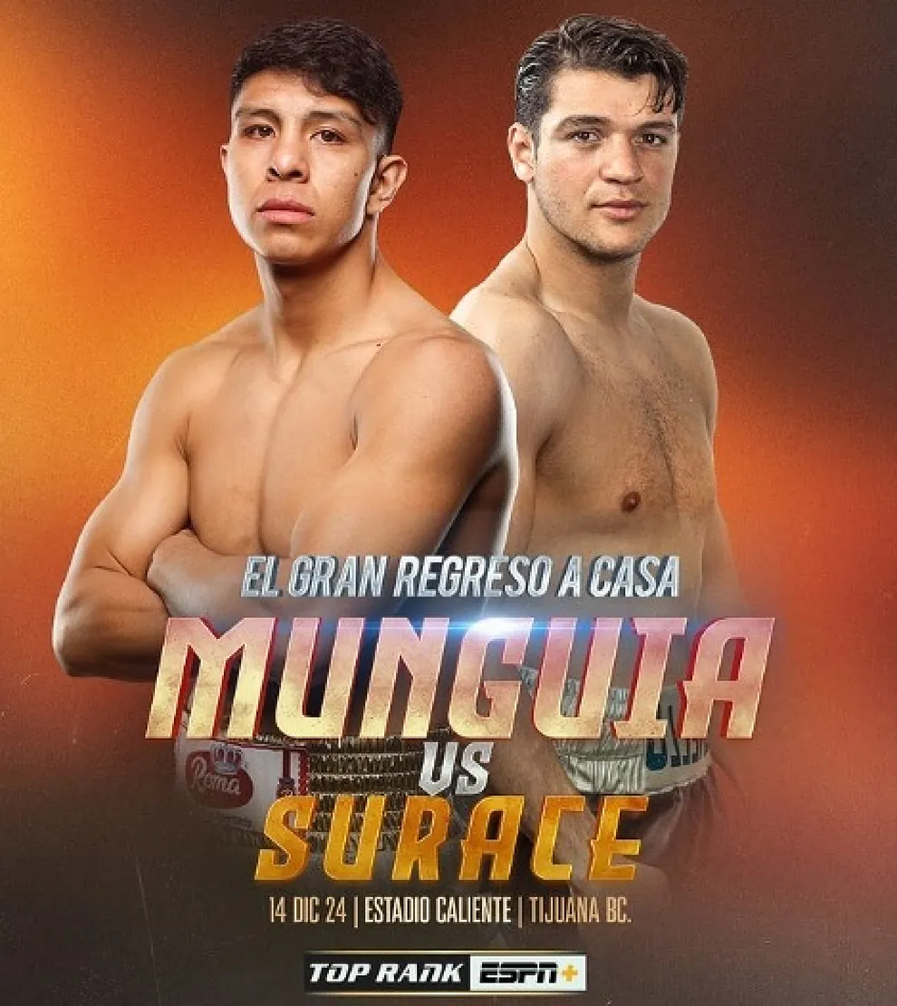 Jaime Munguía vs. Bruno Surace: un duelo clave para el boxeador ...